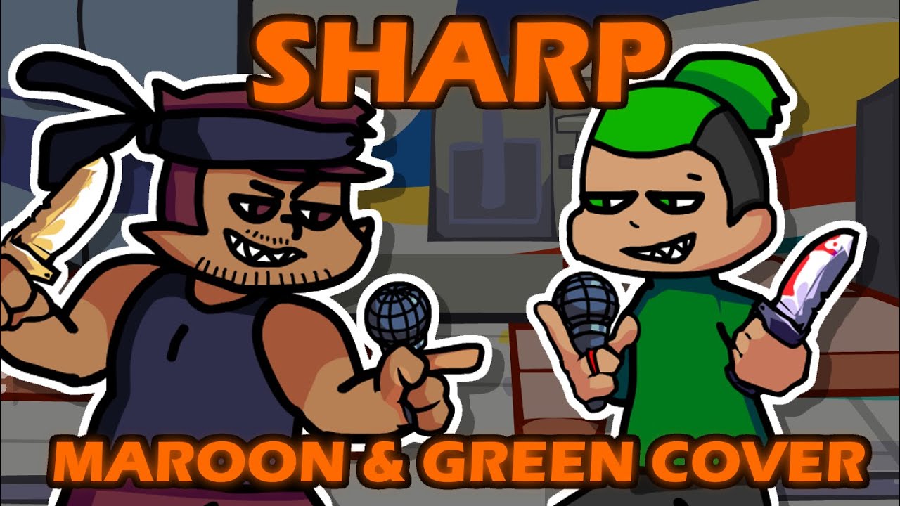Guys Wielding Knives (Sharp | Human!Maroon & Human!Green Cover) - YouTube