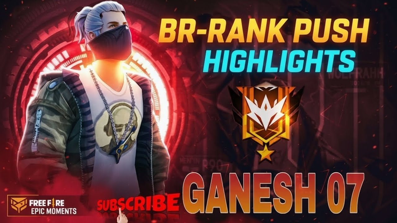 BR-Rank Push Highlights | Epic Free Fire Gameplay | Grandmaster Rank ...