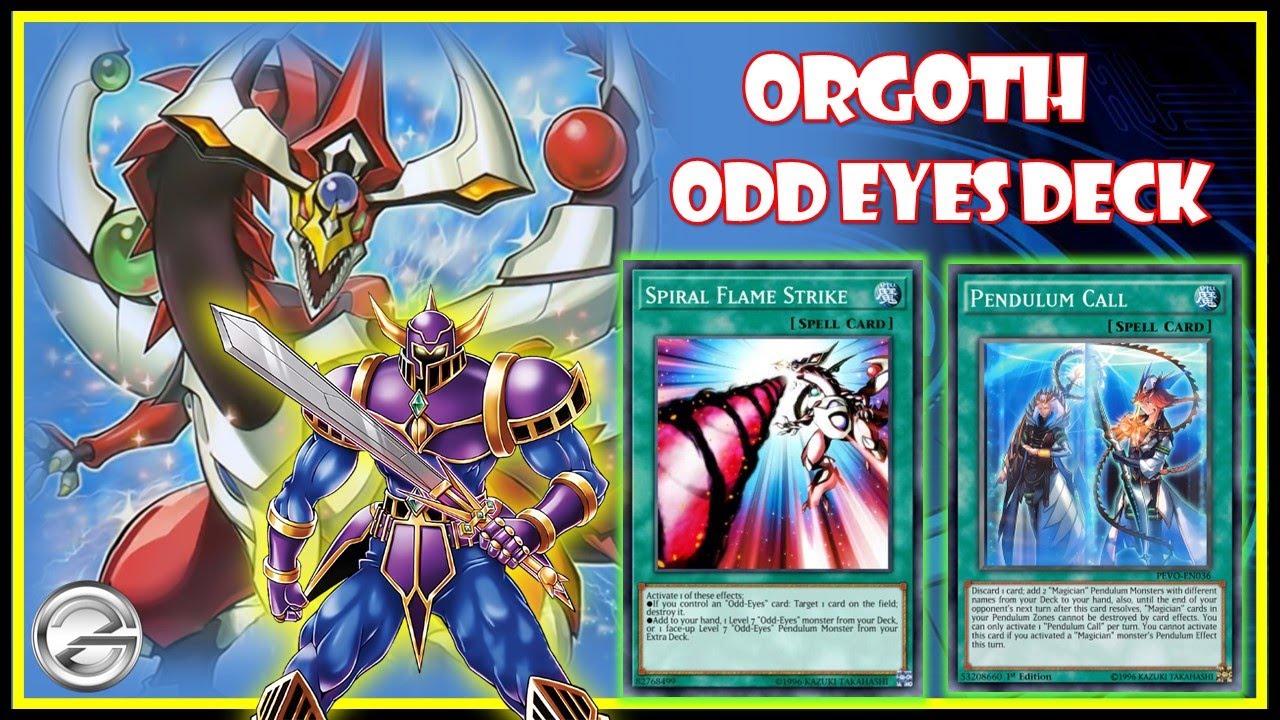 Yugioh Duel Links | Odd Eyes Deck 2023 - Combo With Orgoth The ...