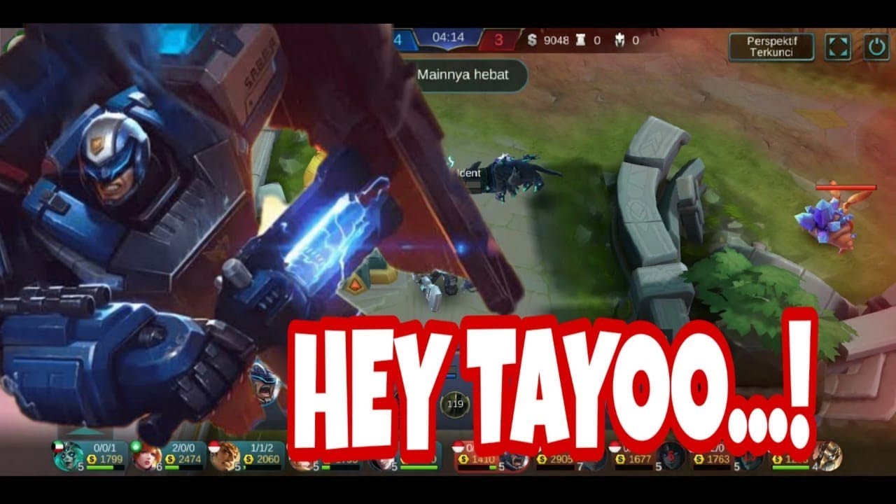 JOHNSON TANK GAMEPLAY + BUILD - MOBILE LEGENDS INDONESIA - YouTube