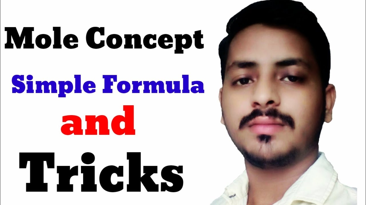 Mole concept || Class:-11||Chapter:-1 simple formula - YouTube
