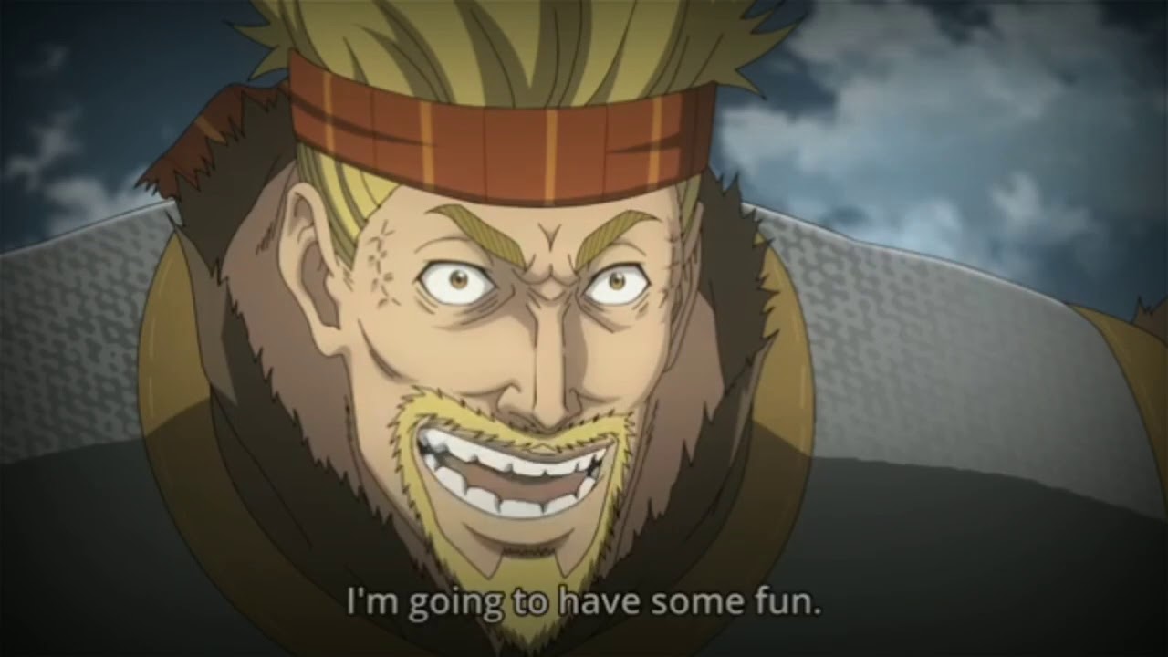 Vinland Saga Thorkell vs Thorfinn Full Battle - YouTube