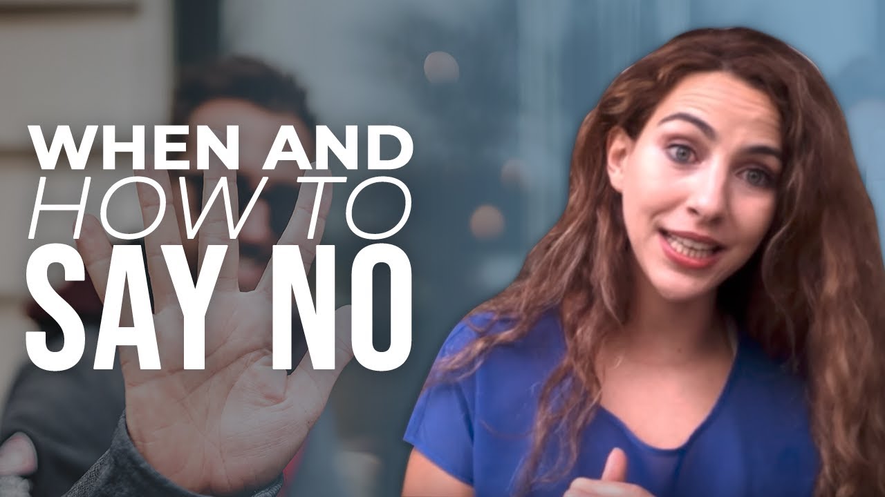When And How To Say No Respectfully - YouTube
