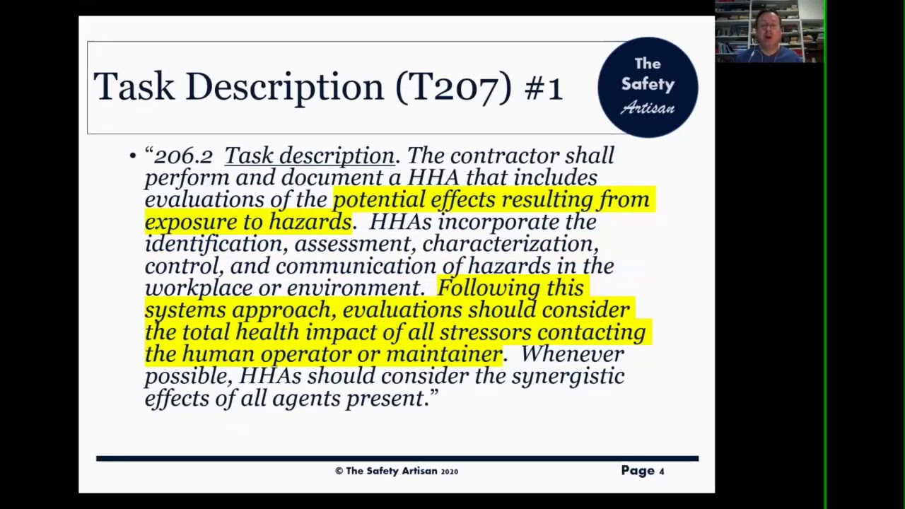 Mil-Std-882E, Task 207 (short) - YouTube