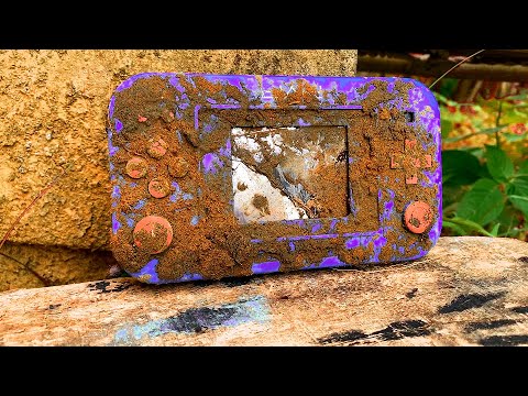 Restoration old Playstation Gameboy destroyed | Retro console Gameboy ...
