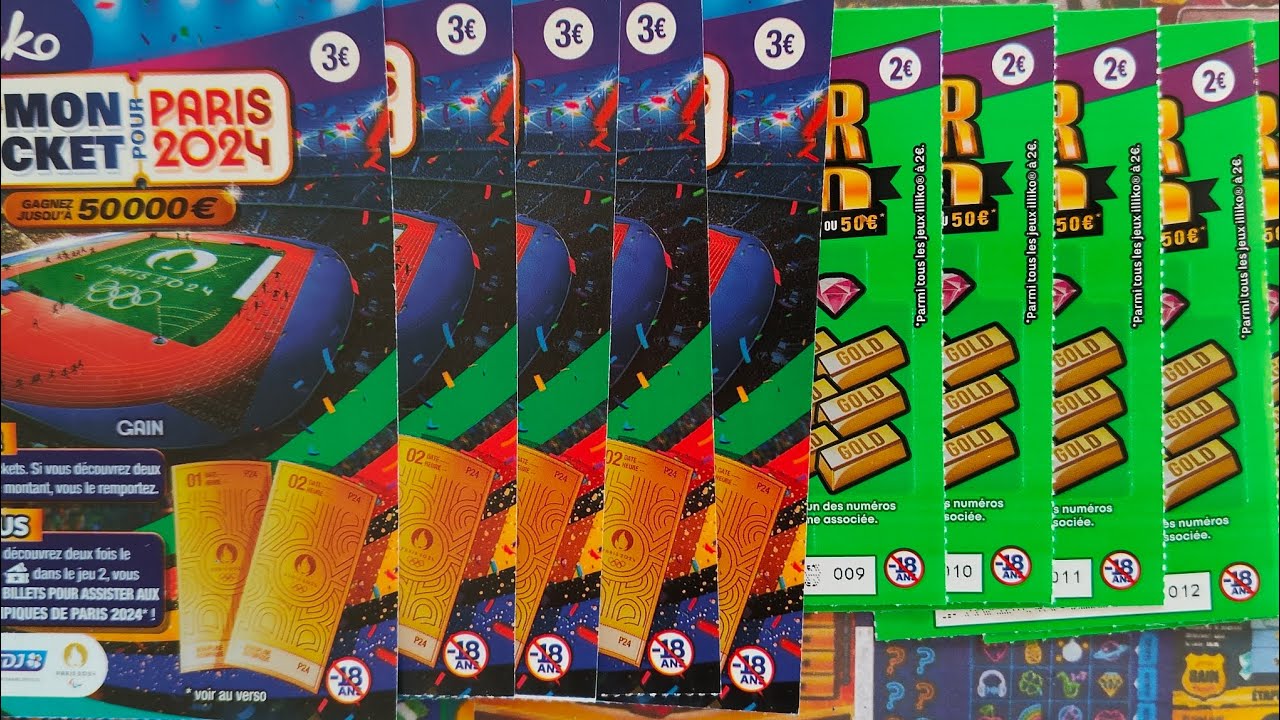 5 super 5 ou 50 vs 5 Mon ticket pour Paris 2024 ☘️ - YouTube