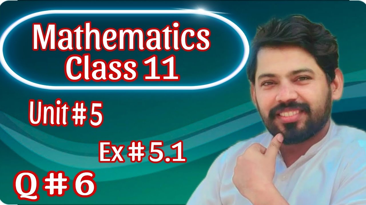 FSc Math | Math Class 11 Ex # 5.1 Q # 6 | Partial Fraction Method | 1st year math ch # 5 - YouTube