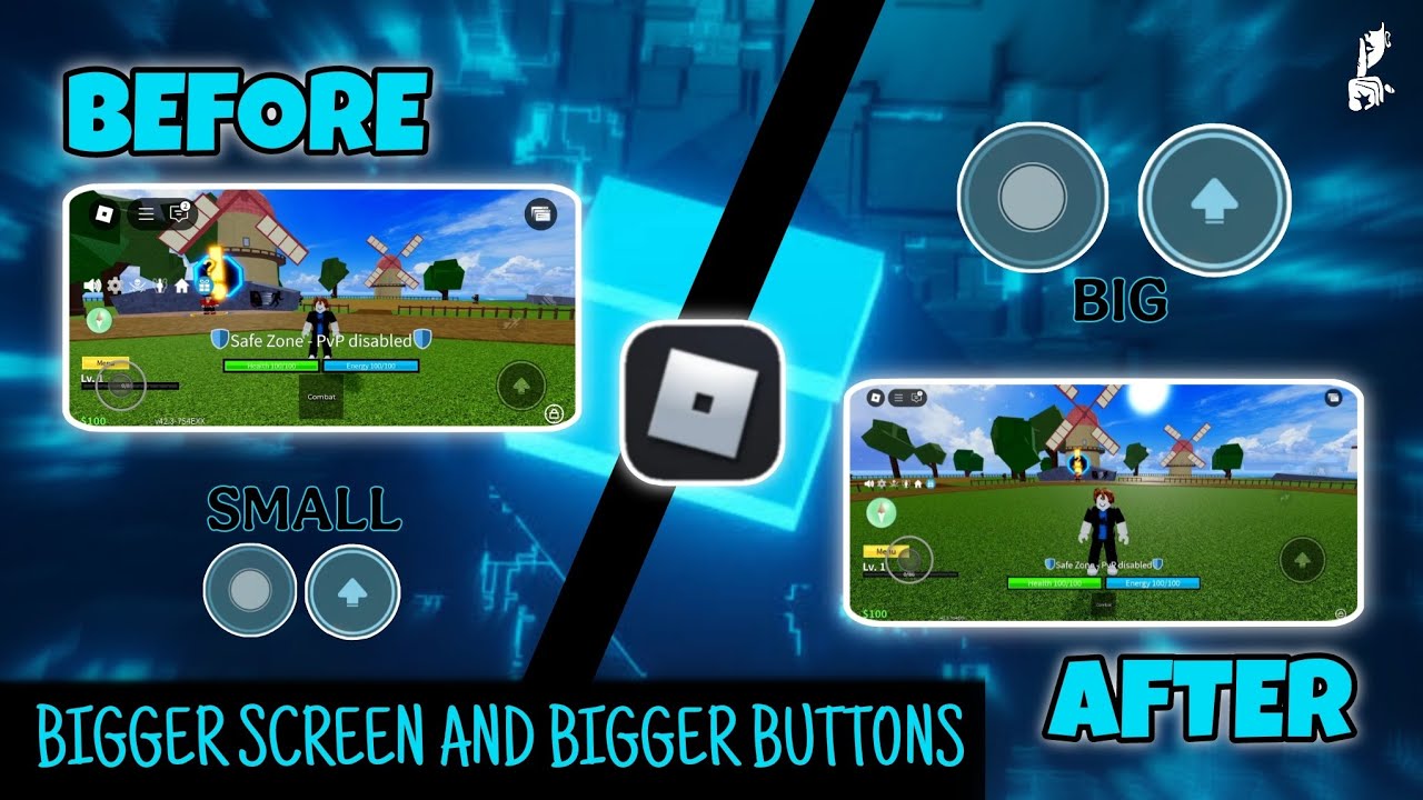 How to change Roblox buttons and screen size for best gaming experience ...