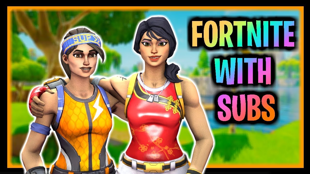 LIVE STREAM FORTNITE - PLAYING WITH SUBS - FORTNITE - YouTube