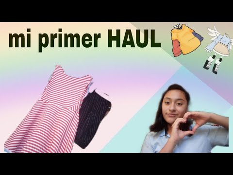 Mi primer HAUL ( ropa de adolescente) - Alejandra Yamilet ❤️