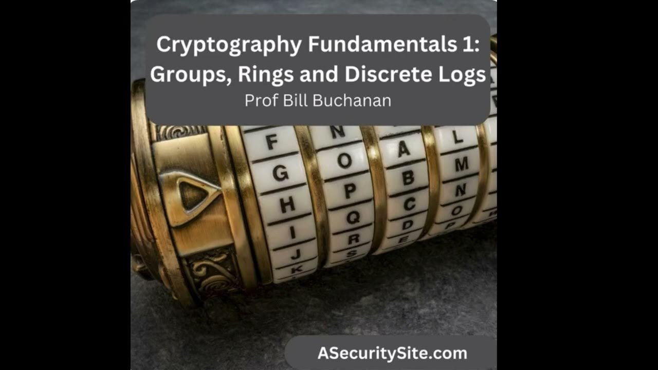 Cryptography Fundamentals 1: Groups, Rings and Discrete Logs (Podcast ...