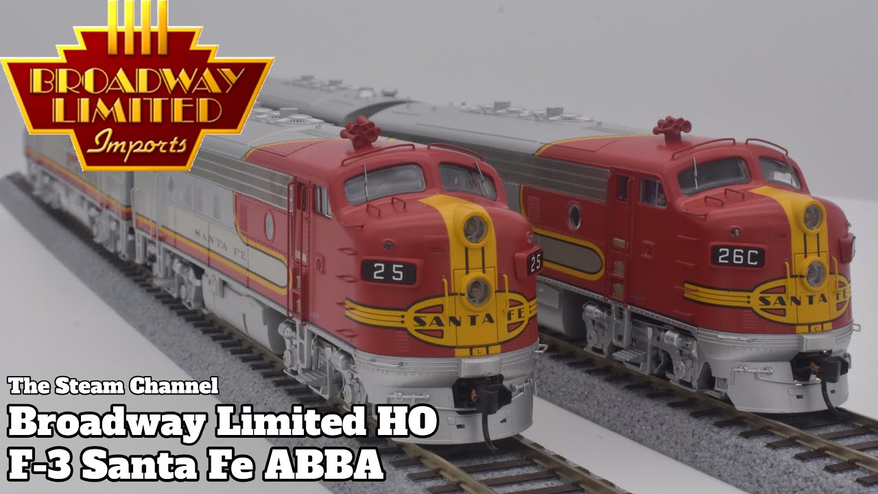 Product Spotlight | BLI F3 Santa Fe ABBA | Paragon 4 Sound/DCC | HO ...