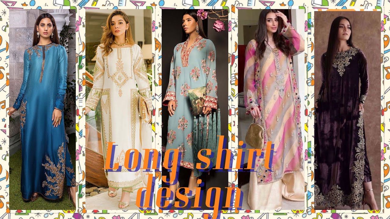 Latest long shirt design for girls/Long shirt design 2024/Fashion world ...