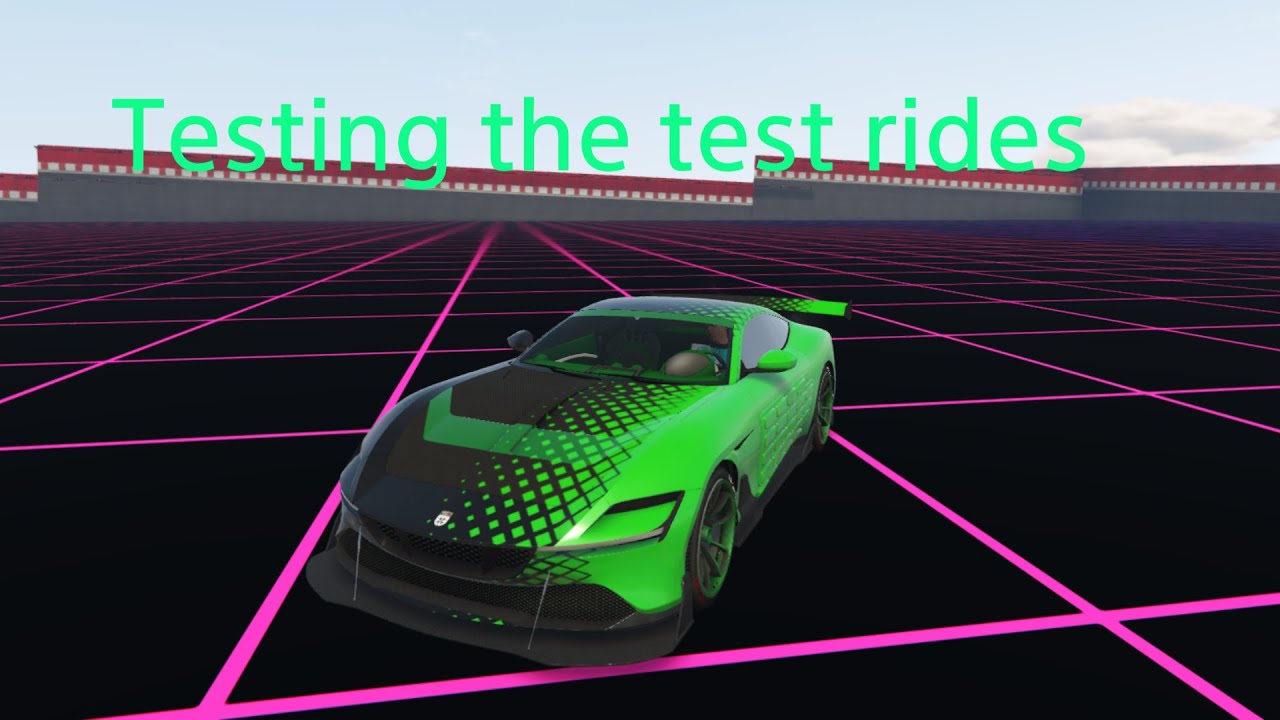 TESTING THE TEST RIDES - YouTube