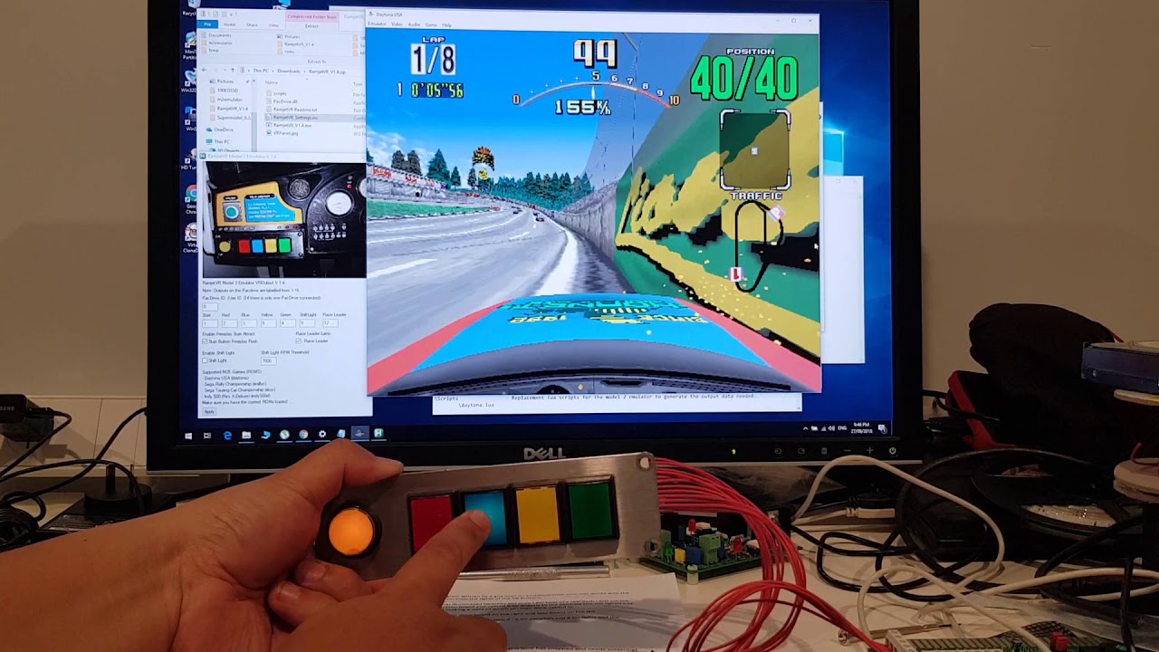 VR button press test - YouTube