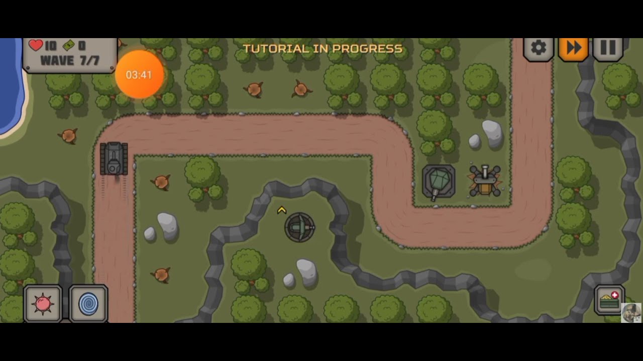 Tactical War 2 Tower Defense - Campaign - Rookie - Mission 1 - Mission ...