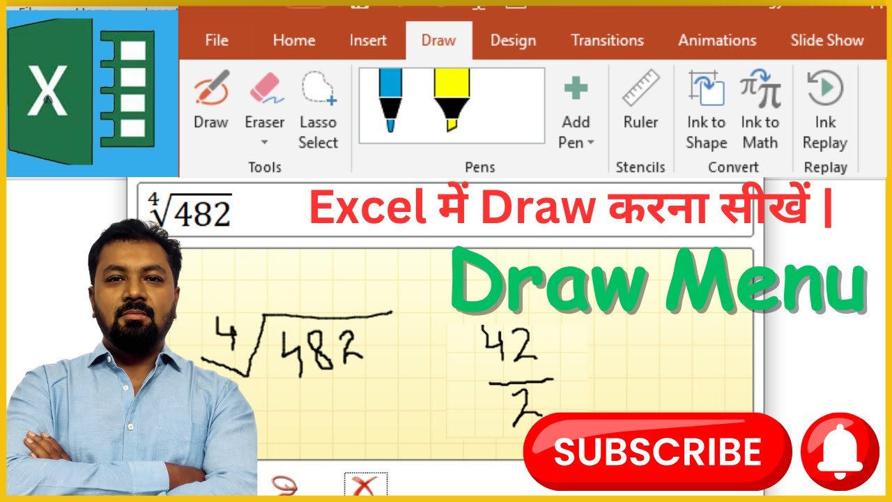 The Secret Menu in Microsoft Excel: Master the Art of Drawing - YouTube