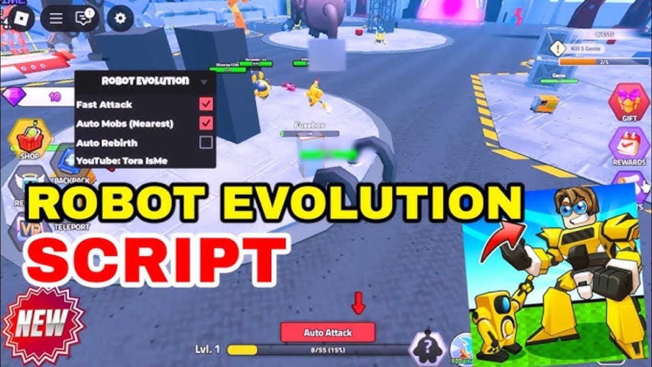 I rebirth in robot evolution - YouTube