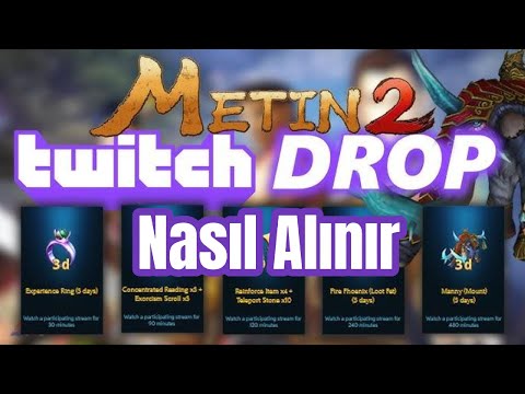 Metin2 TR Twitch Drop'ları Nasıl Alınır? (Adım Adım Rehber) #metin2
