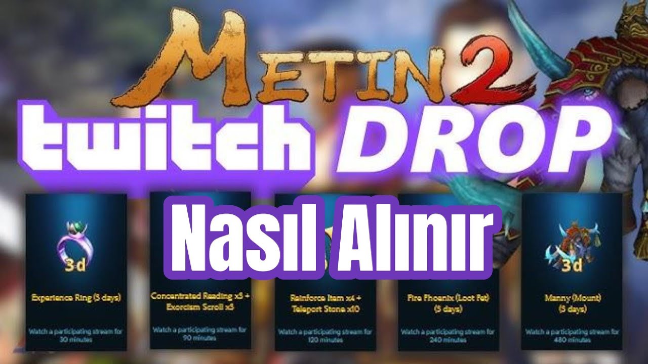 Metin2 TR Twitch Drop'ları Nasıl Alınır? (Adım Adım Rehber) #metin2 ...