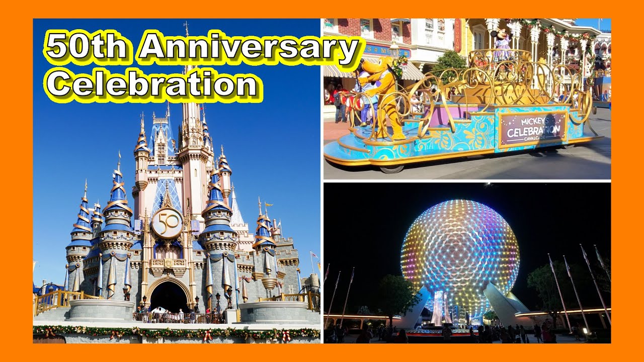 The Walt Disney World 50th Anniversary Celebration - YouTube
