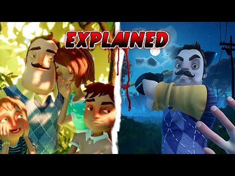 Hello Neighbor TRAGIC Story Explained - YouTube
