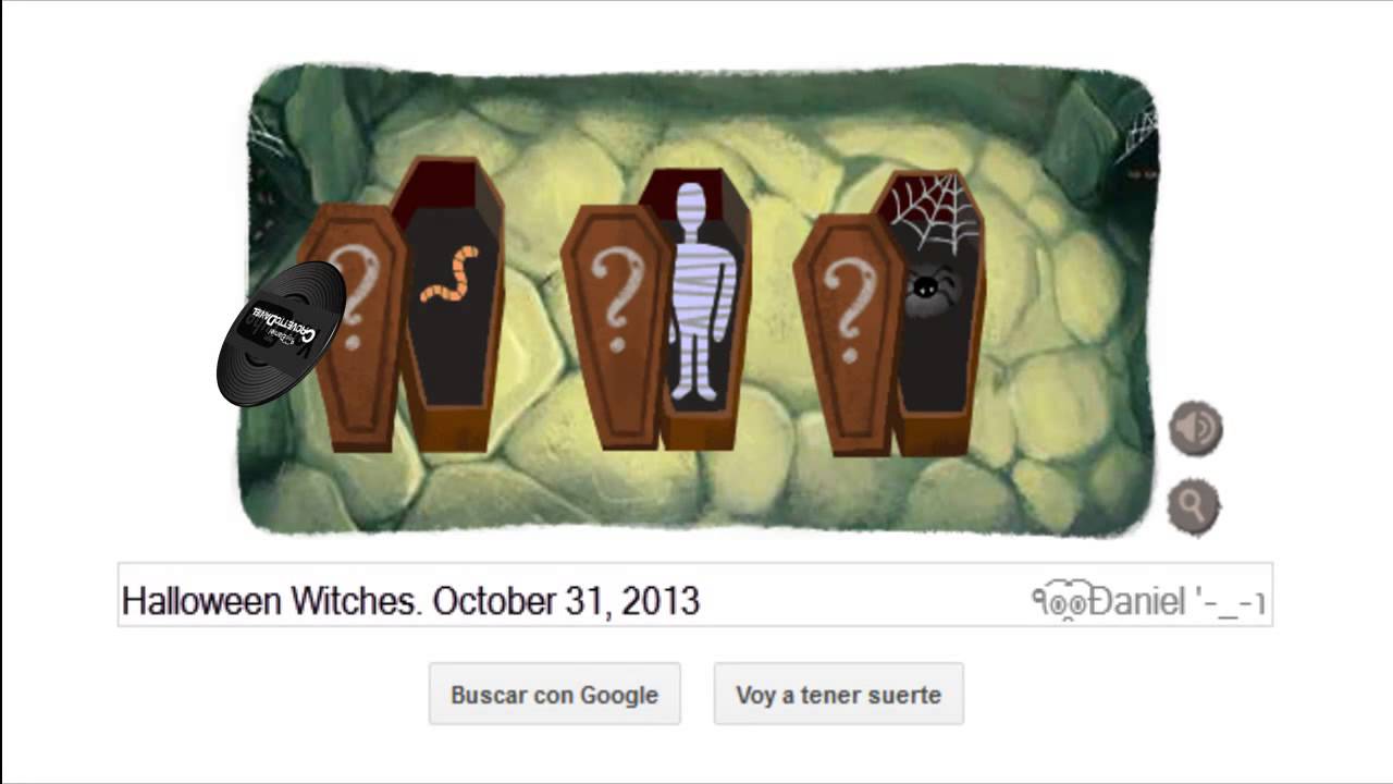 Google Doodle - Halloween 2013 - YouTube