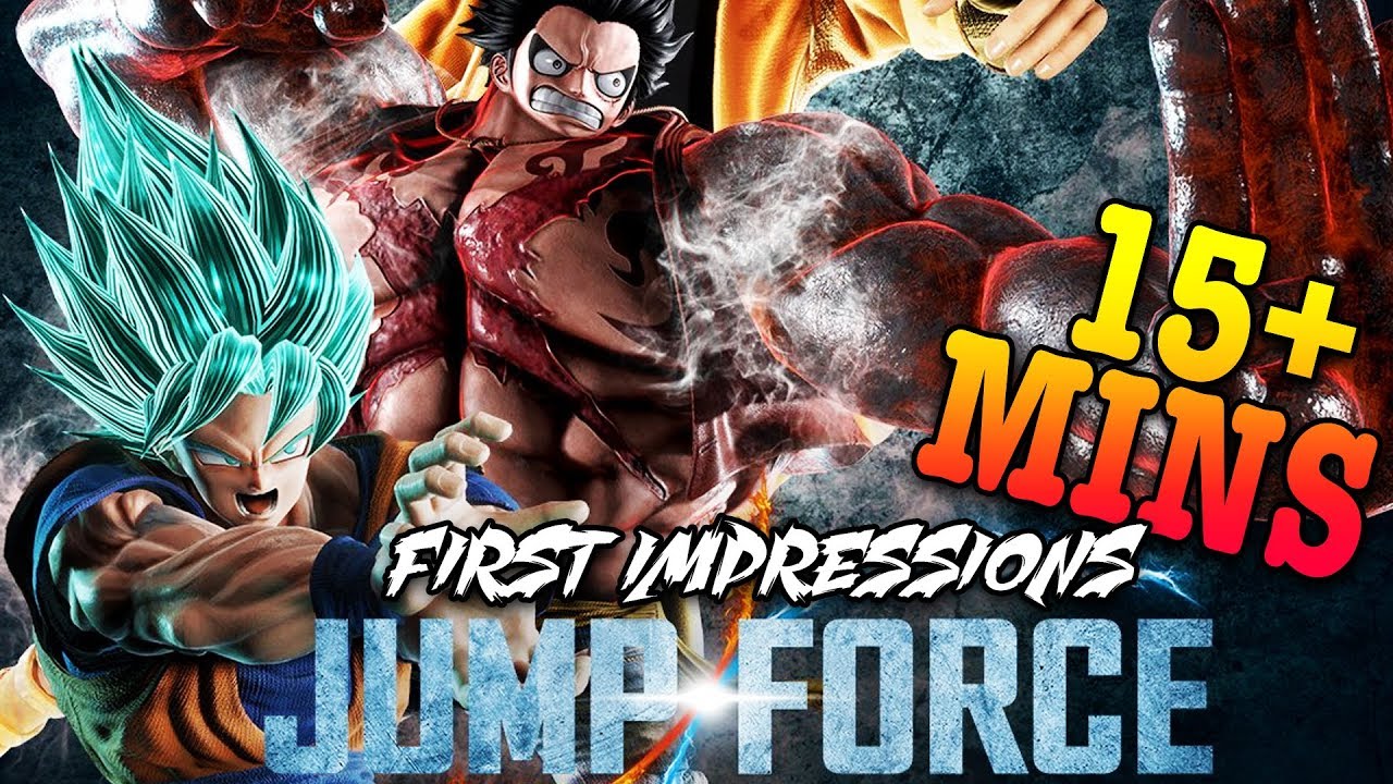 FIRST 15 MINUTES OF JUMP FORCE GAMEPLAY! First Impressions / BETA - YouTube