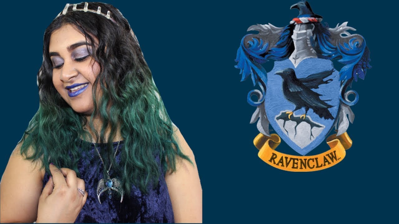 HARRY POTTER: RAVENCLAW INSPIRED MAKEUP! - YouTube