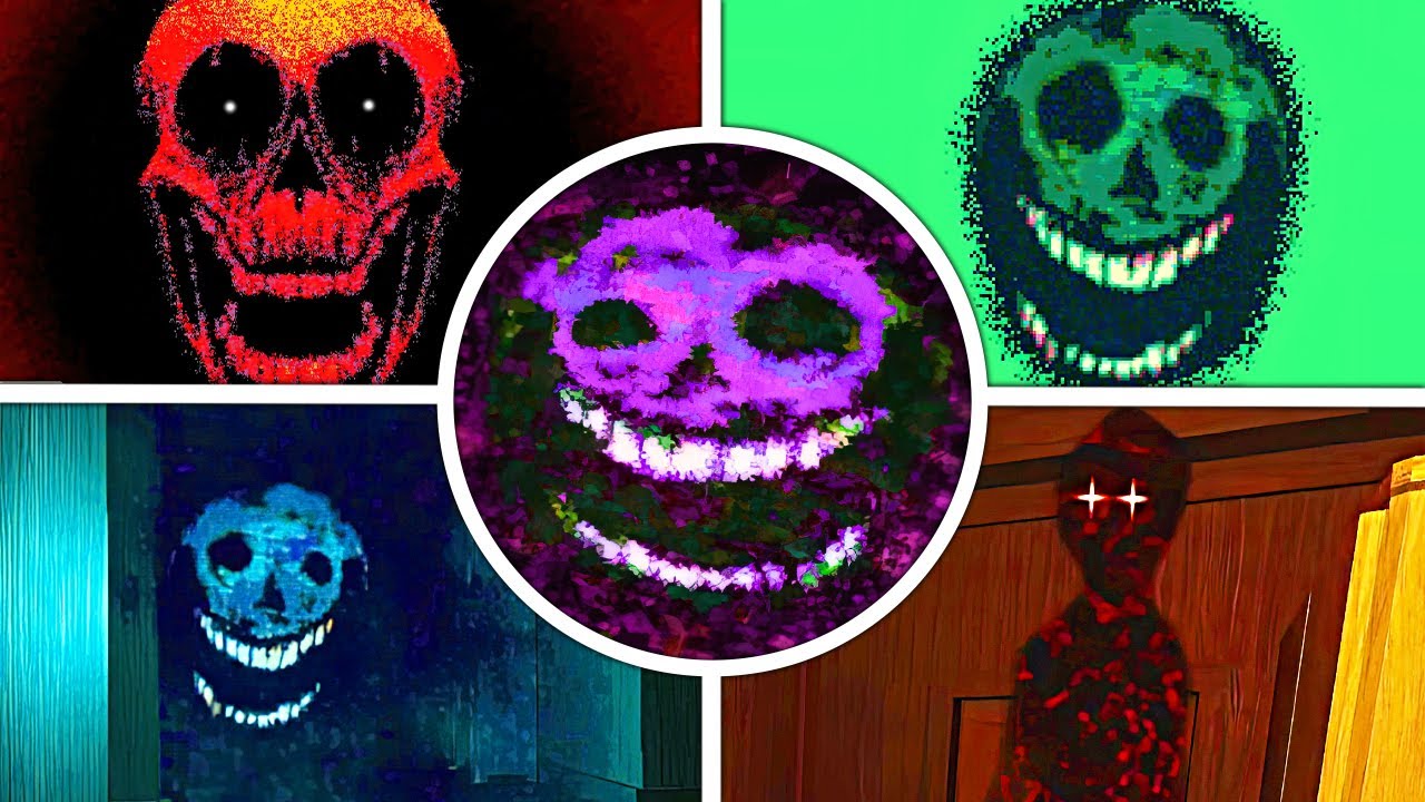 Doors Floor 2: The Hunt 👹 All Jumpscares + All Bosses - YouTube