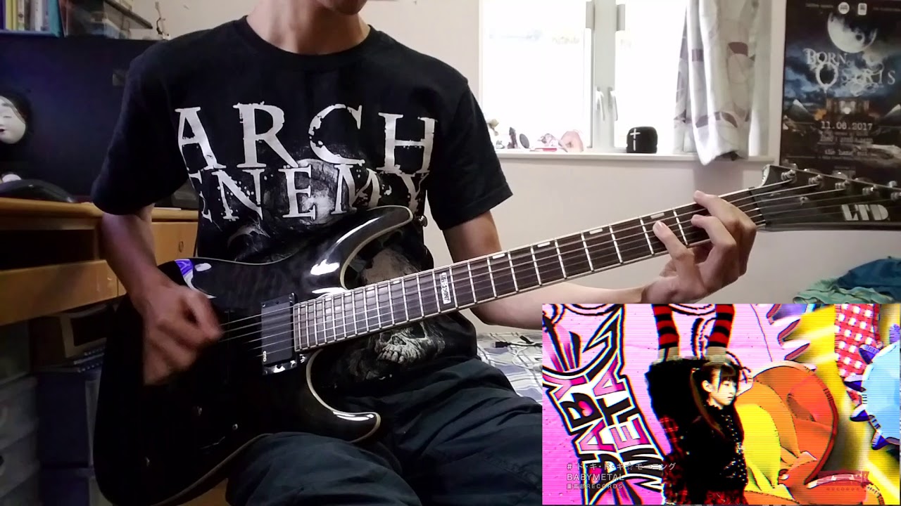 BABYMETAL - ド・キ・ド・キ☆モーニング - Doki Doki☆Morning guitar cover - YouTube