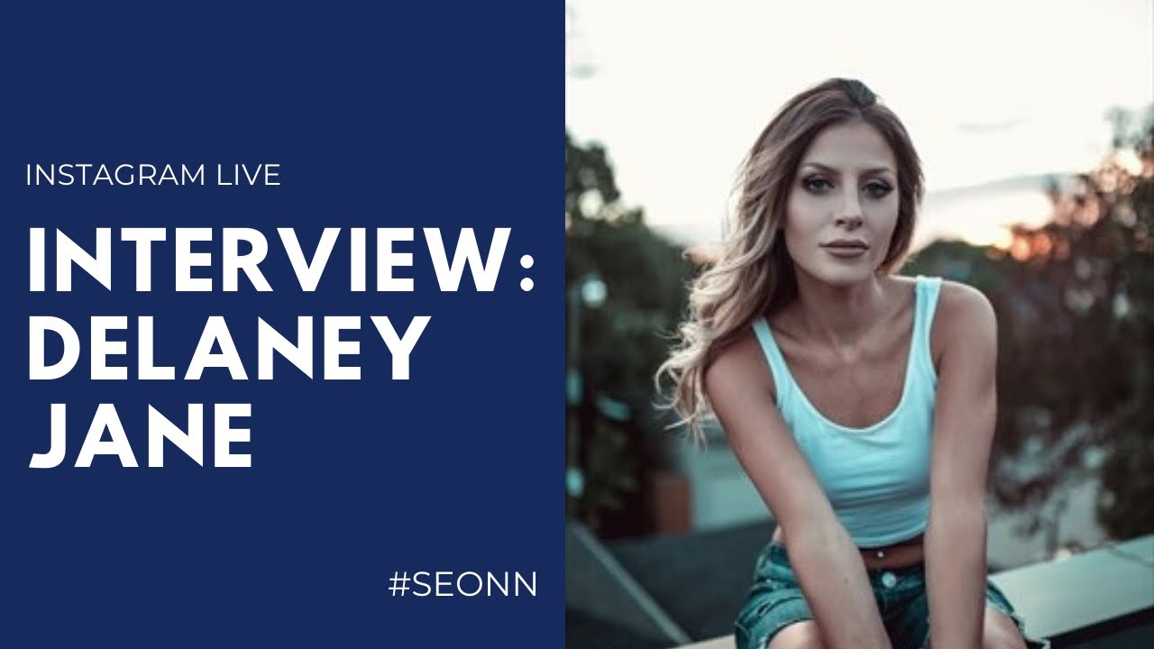 Instagram Interview with Delaney Jane - YouTube