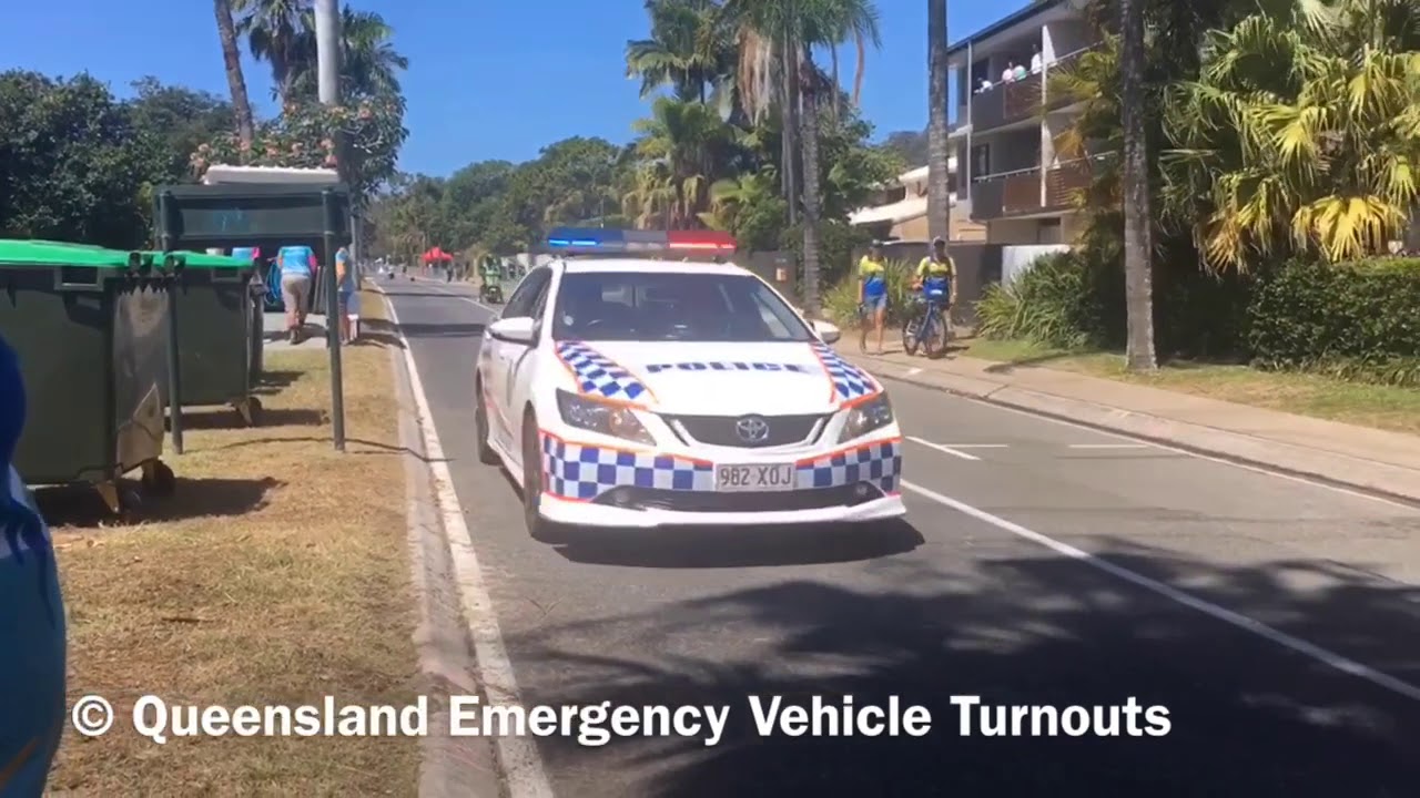 QPS - Toyota Camry Responding to Traffic Incident + (P.A Demo) - YouTube