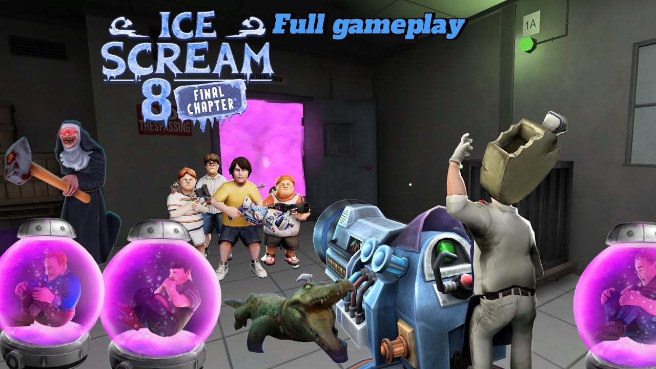 Ice Scream 8 Final Chapter Full Gameplay - YouTube