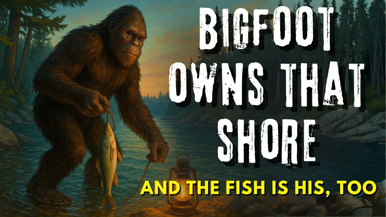 Bigfoot Let Him Know - That Shore? Those Fish? They Belong To Bigfoot ...