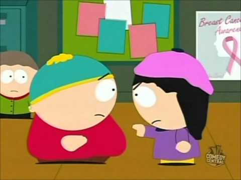 Cartman and Wendy on Breast Cancer Awareness - YouTube
