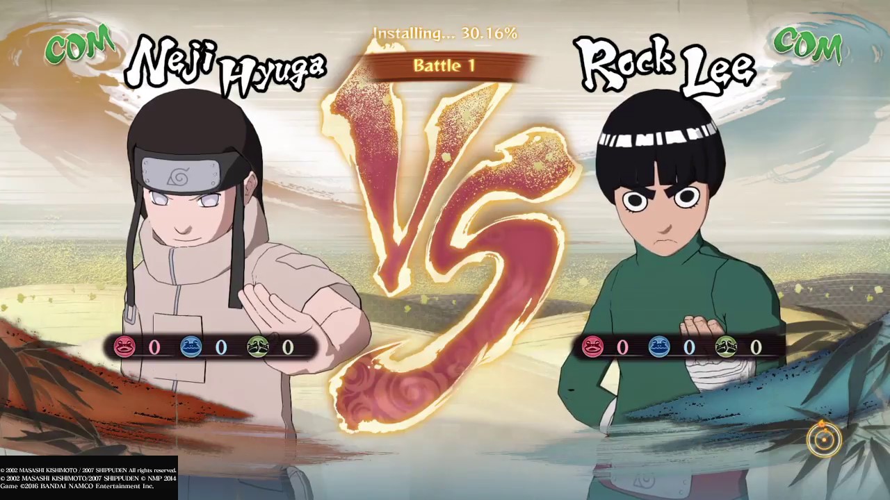 NEJI VS. ROCK LEE | NARUTO SHIPPUDEN | FULL FIGHT - YouTube