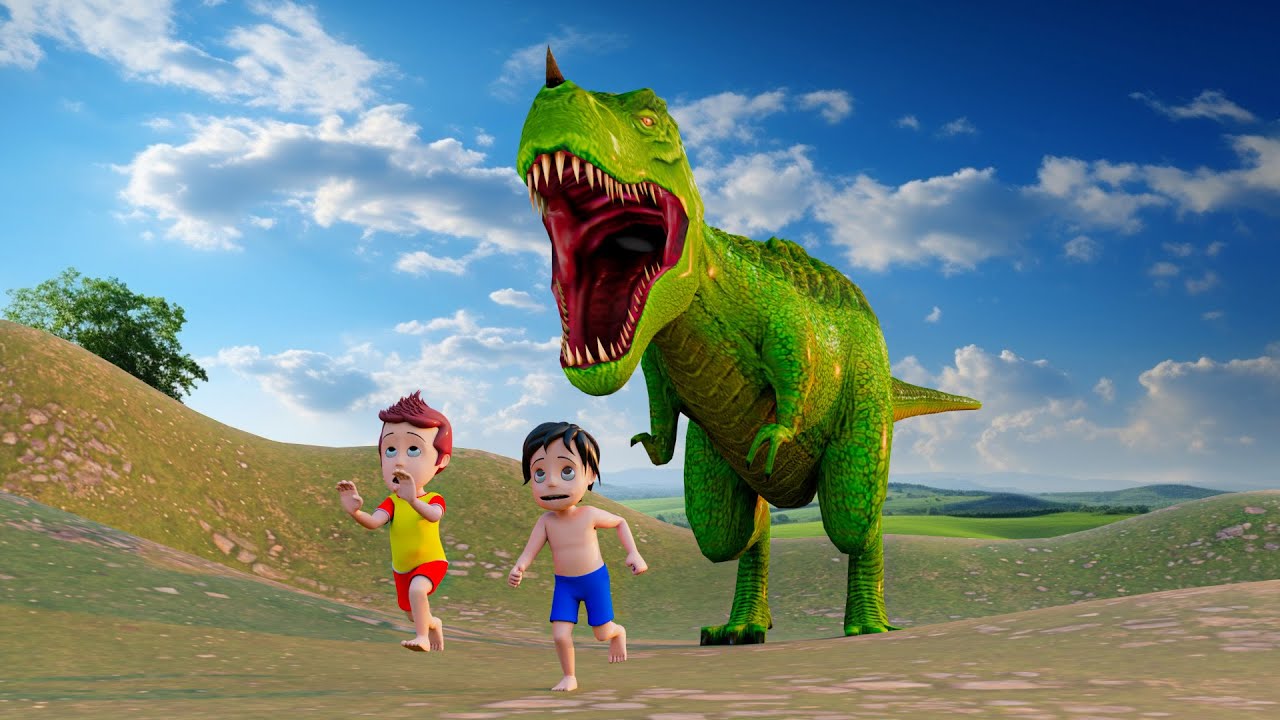 KADDU PADDU KE PICHE DINOSAUR | Chintu Aur Mumy cartoon | pagal beta ...