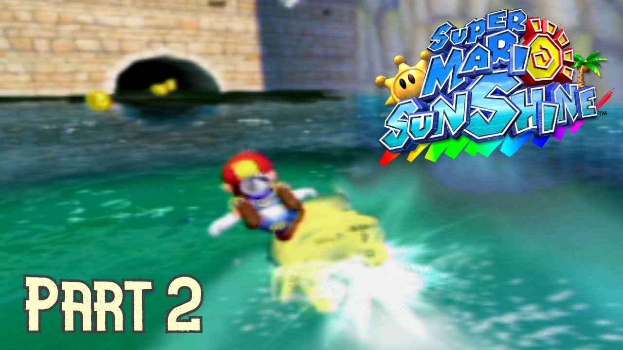 Blooper Surfing is.. scary. | Super Mario Sunshine (2002 GC ...