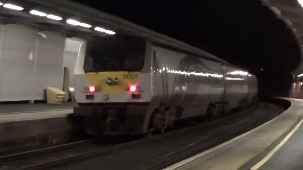 Enterprise Train At Newry Train Station - YouTube