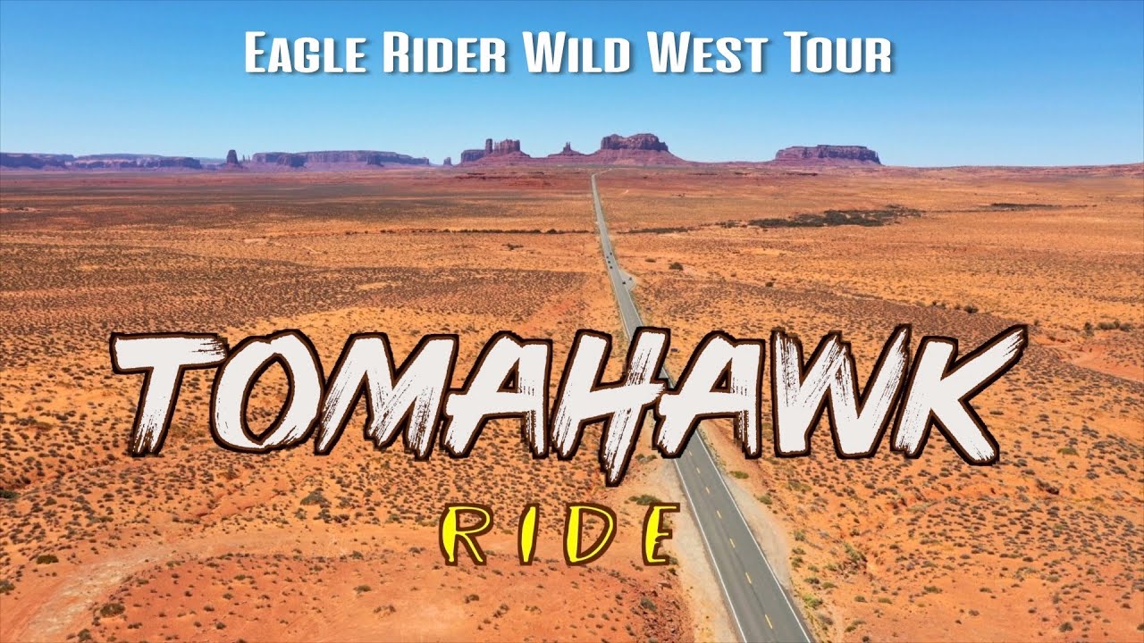 Eagle Rider wild west road movie "Tomahawk Ride Trailer" a road trip on ...