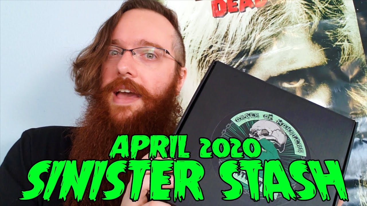 Sinister Stash - April 2020 - Order of Monsters Beard Club - YouTube