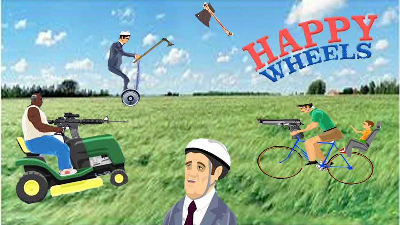 HAPPY WHEELS #8 - LA GUERRA IN HAPPY WHEELS! - YouTube