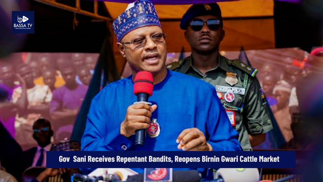 Gov Sani Receives Repentant Bandits, Reopens Birnin Gwari Cattle Market ...