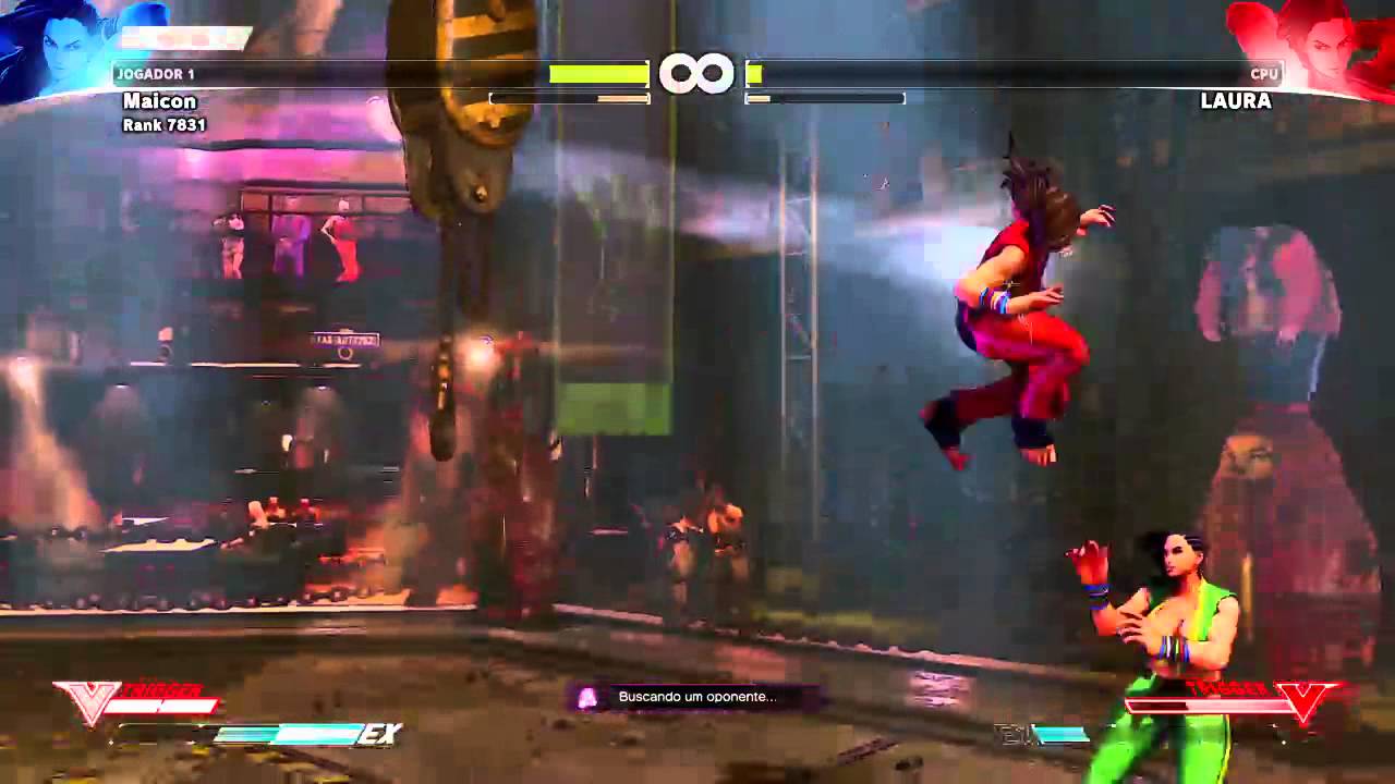 Sf5 live, Laura training - YouTube