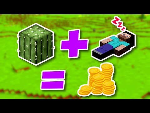 The ULTIMATE AFK Money Machine in Minecraft Skyblock - YouTube