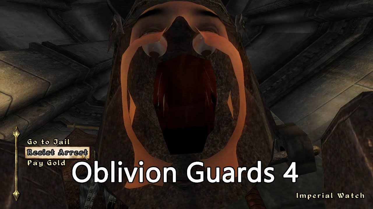 Oblivion Guards 4 - YouTube