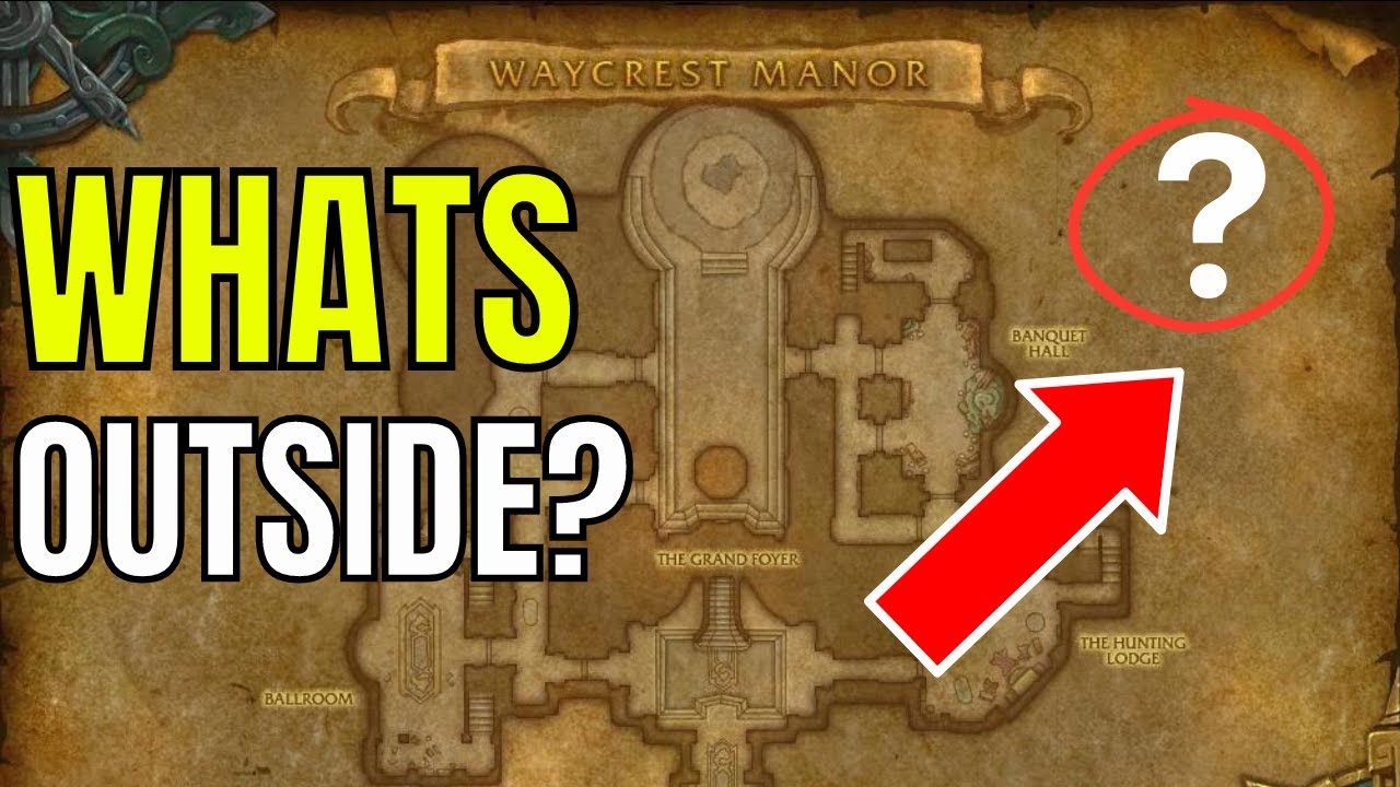World Of Warcraft: SECRETS Outside Waycrest Manor | Out Of Bounds - YouTube