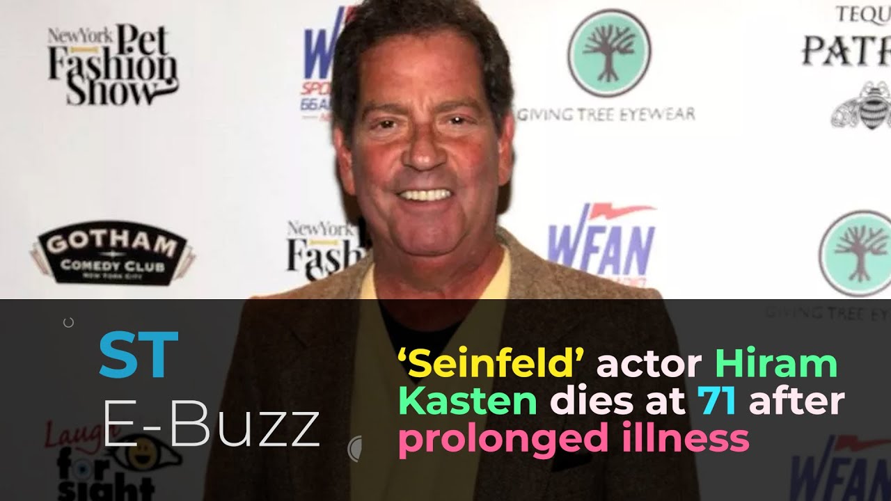 ‘Seinfeld’ actor Hiram Kasten dies at 71 after prolonged illness - YouTube
