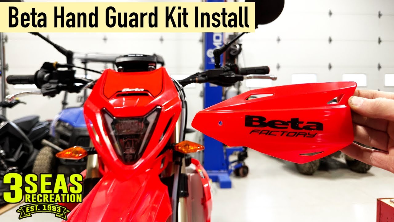 How to install the OEM Flag Hand Guards on a new 2005-2023 Beta ...